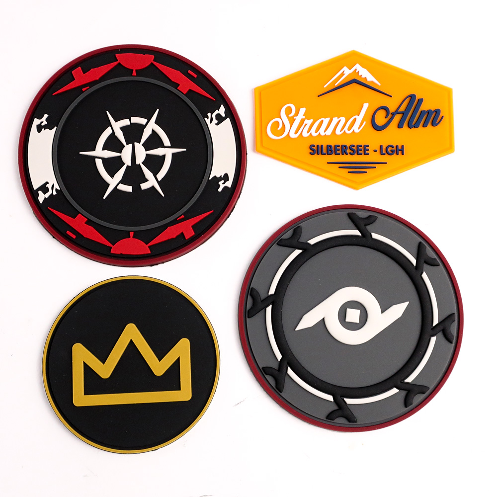 Personalized Embossed PVC Patch For Hats - Buy pvc patch for hats ...